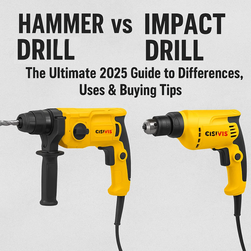 Impact Drill vs Hammer Drill: Key Differences, Uses, Buying Tips & 2025 ...